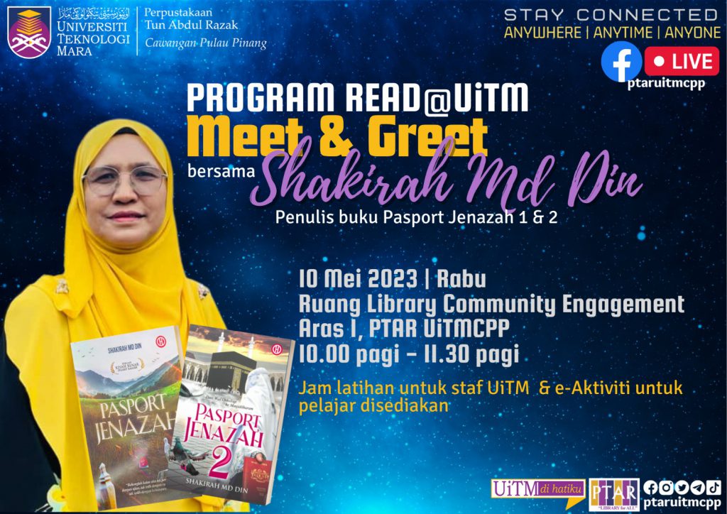 Pameran Buku Bertema (Black Cover) & Jom Pinjam Buku – Budaya Ilmu @ UiTM