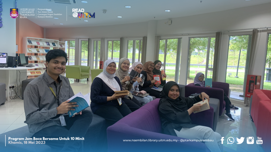 Jom Baca Bersama Untuk 10 Minit @ UiTM Kampus Rembau – Buletin IQRA